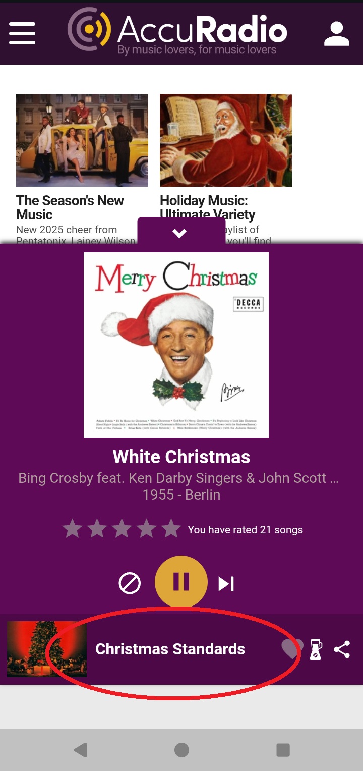AccuRadio on Android – AccuRadio Support