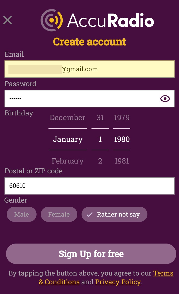 AccuRadio on Android – AccuRadio Support