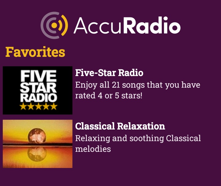 AccuRadio on Android – AccuRadio Support
