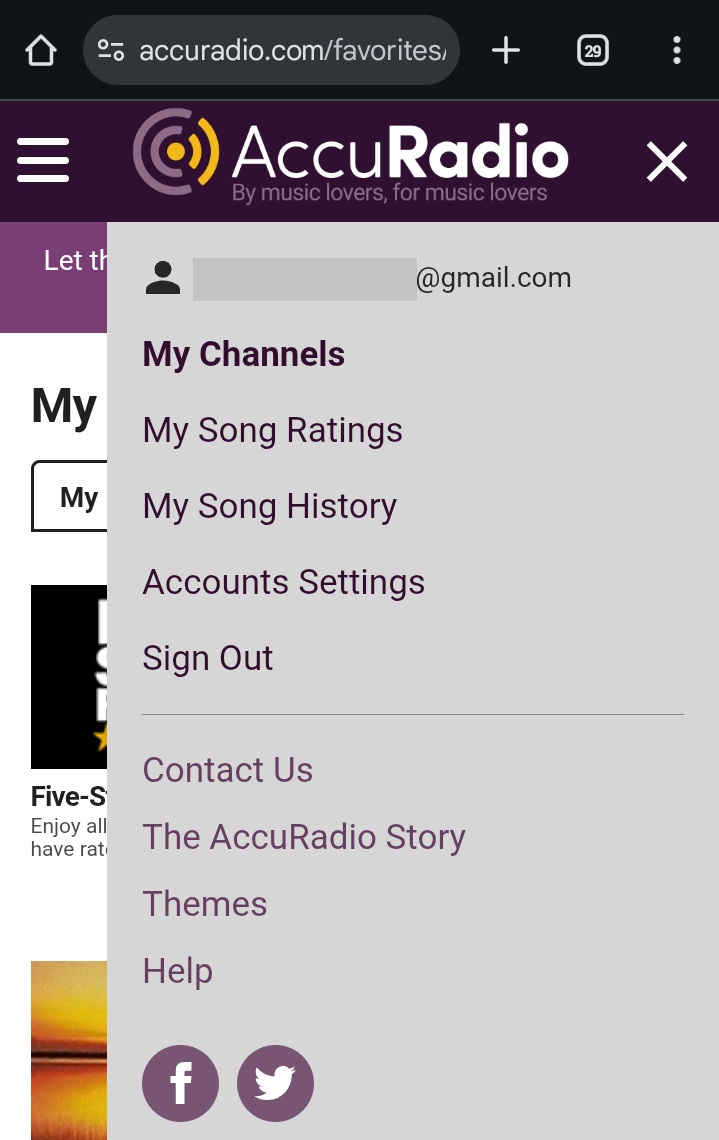 AccuRadio on Android – AccuRadio Support